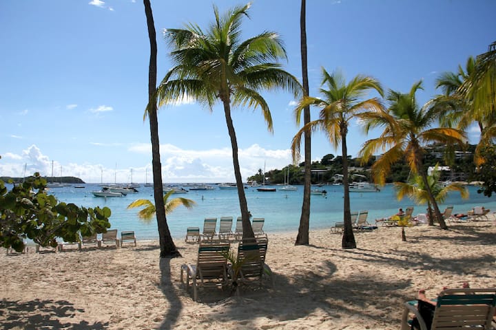 Beautiful Caribbean Beachfront Vacation Rental - U.S. Virgin Islands
