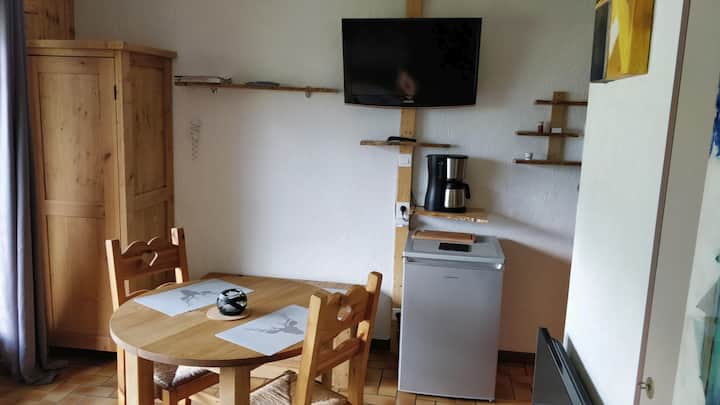 Studio Montagne En Rez De Jardin - Saint-Gervais-les-Bains