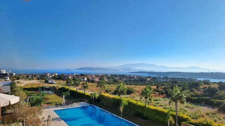 Full Eşyalı Manzaralı Residence - Çeşme