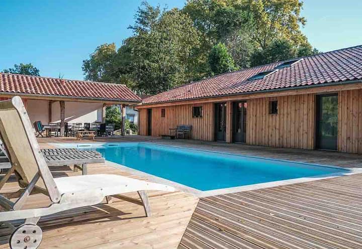 Villa Orgosse - Havre De Paix Entre Lac Et Océan - Soustons