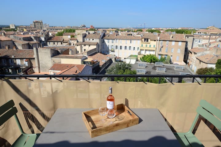 Super Terrasse Hypercentre Appart Climatisé - Aix-en-Provence
