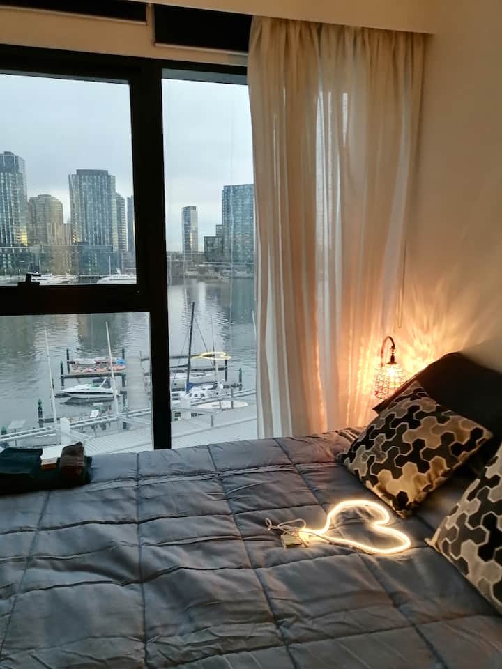 Stunning Harbour Views With Free Parking, Pool/gym - Melbourne