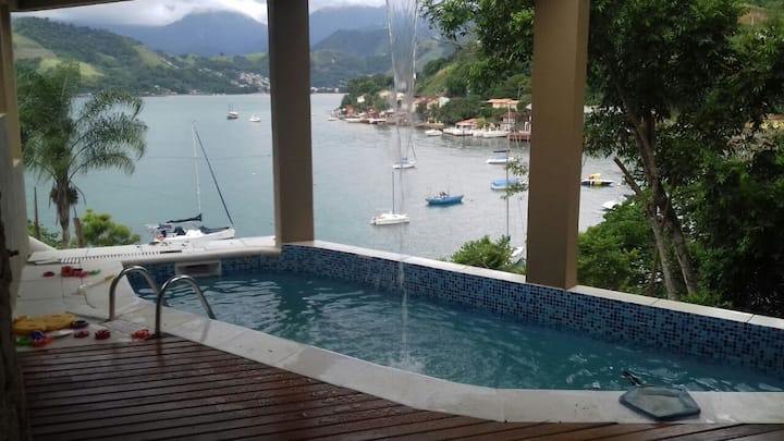 Casa Com Piscina E Mar - Condominio Praia Baleia - Angra dos Reis
