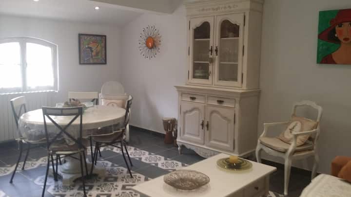 Appartement Coquet Et Climatisé, Vue Sur Le Rhône - Arlés