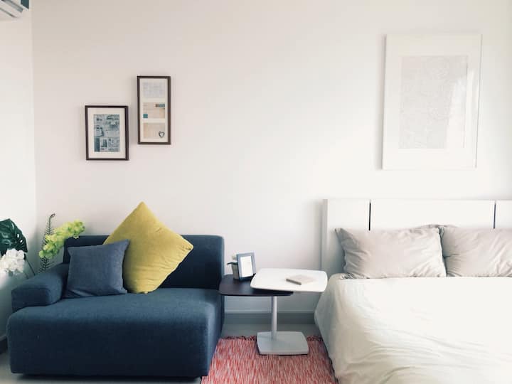 Cozy Studio By Bts: Wifi, Pool #2 - Bangkok