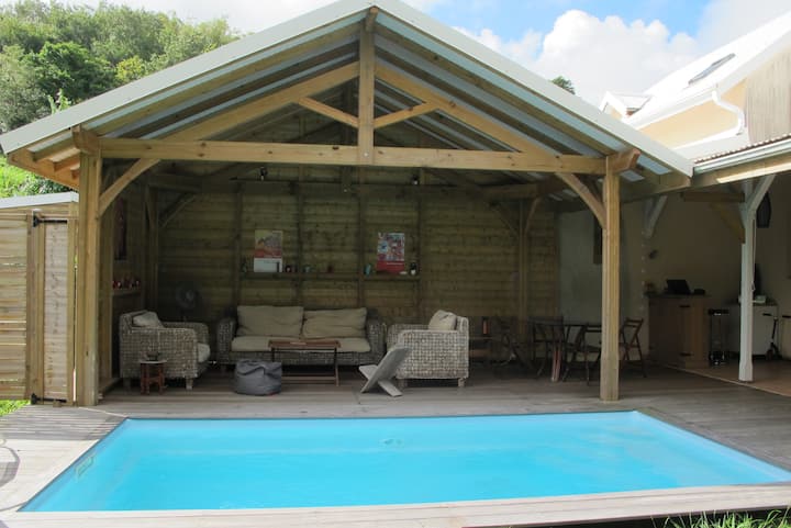 Jolie Villa Cosy Avec Piscine. Idéal En Famille... - Martinique