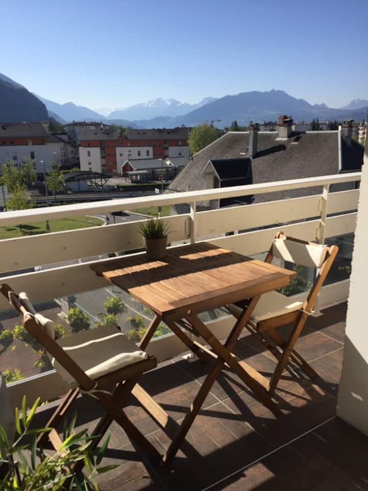 Beau T3 Calme Et Jolie Vu Montagnes - Argonay