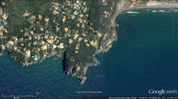 House On The Cliff - Orbetello