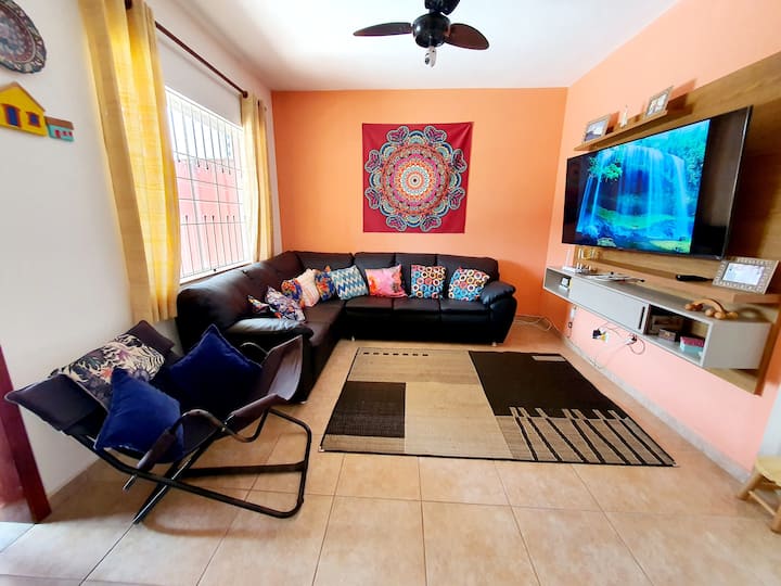 Casa@325@ Itaguá Piscina E Conforto Localização 10 - Ubatuba