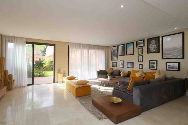 Luxueux Appartement Piscine Privée - Marrakesh