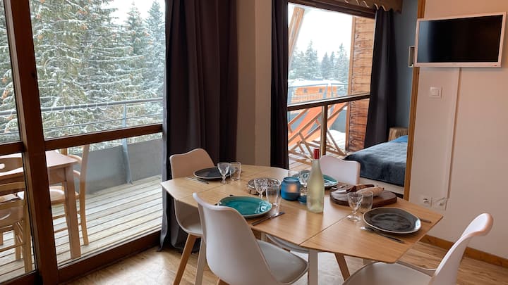 3 Pièces Au Pied Des Pistes 🎄☃️🎄Terrasse Plein Sud☀️ - Chamrousse