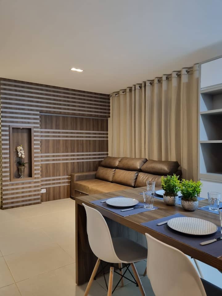 2apartamento Próx Ao Centro Cívico Mobília Nova - Londrina