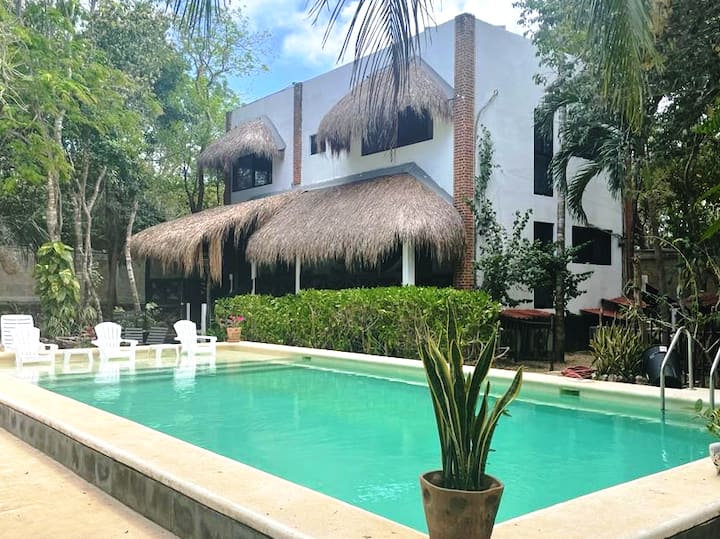 Spacious, Stunning Pool 4 To 12 Guests - Tulum