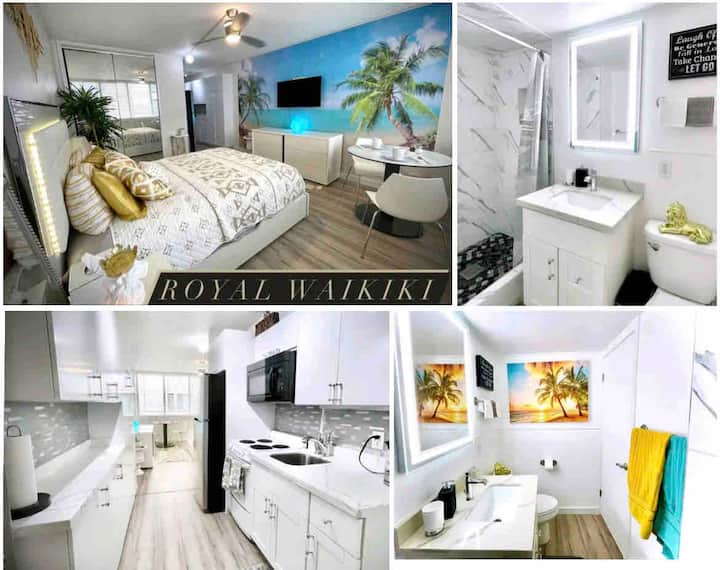 💎Royal Waikiki. Upgraded Suite. 3min Walk To Beach - Honolulu