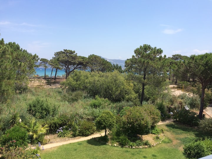 T3  Balcon Vue Mer - Accès Plage Direct - Calvi