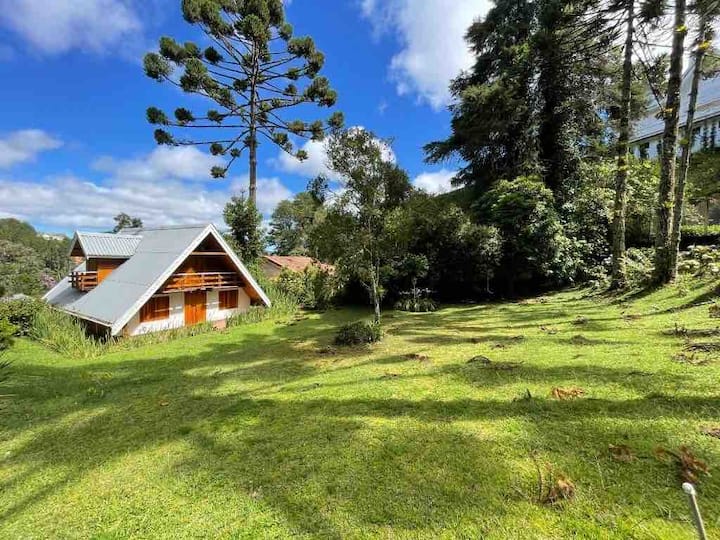 Chalé Confortável No Alto Do Capivari - Campos do Jordão