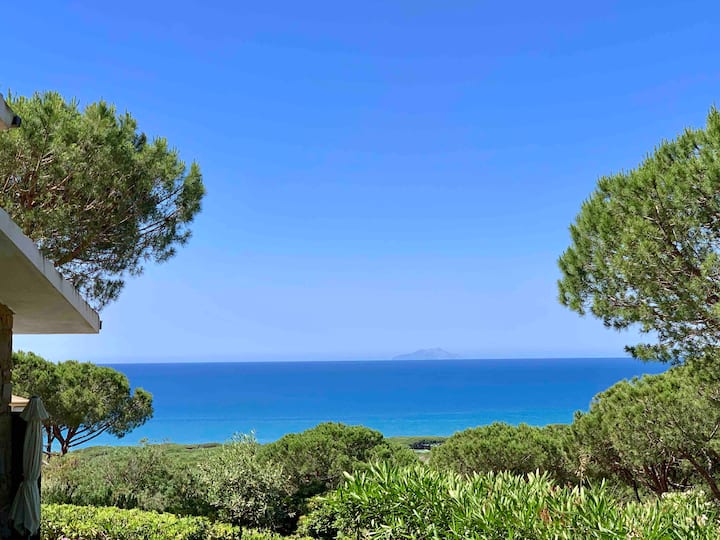 Gorgeous Villa With Fantastic Sea View - Castiglione della Pescaia