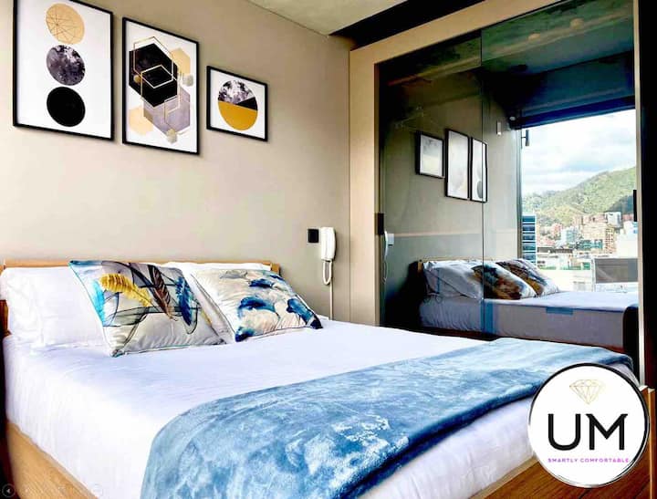 Unique Mine - Luxury Smart Loft - Chicó - Bogotá