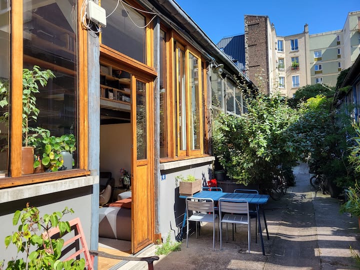 Peaceful Loft In Private Alley- 3p 65m² - Paris