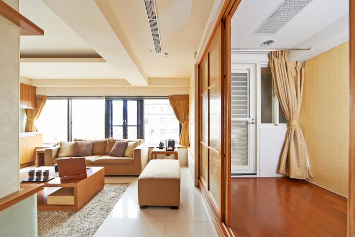 Sunny 2br Next To Subway - 月租公寓 - Taipei