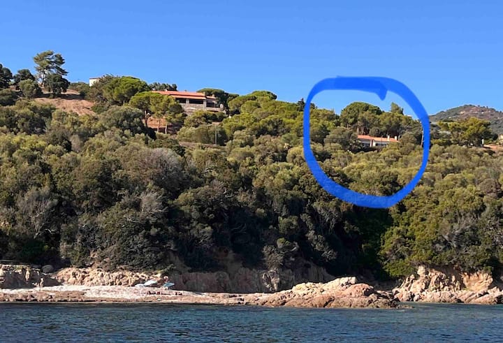 Sagone Villa Vu Mer Clim à 50m De L’accès Plage - Sagone