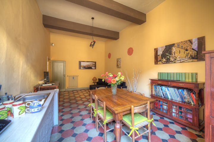 Spacious Charming Flat In Historical Building - Florencia