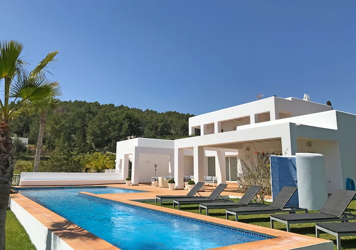 Large Luxury Villa Great View Garden Pool Nr Ibiza - Ibiza