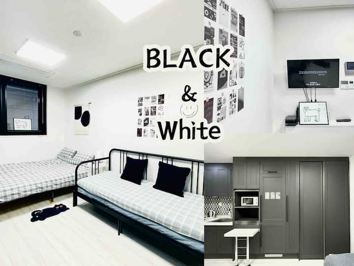 Ab-dongdaemun-elevator Apt-subway-bus-黑&白 - Corea del Sur
