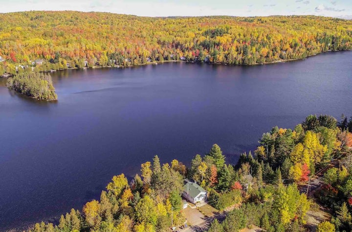 Chalet Du Lac Brûlé  Waterfront~sauna~spa~wifi - Rawdon