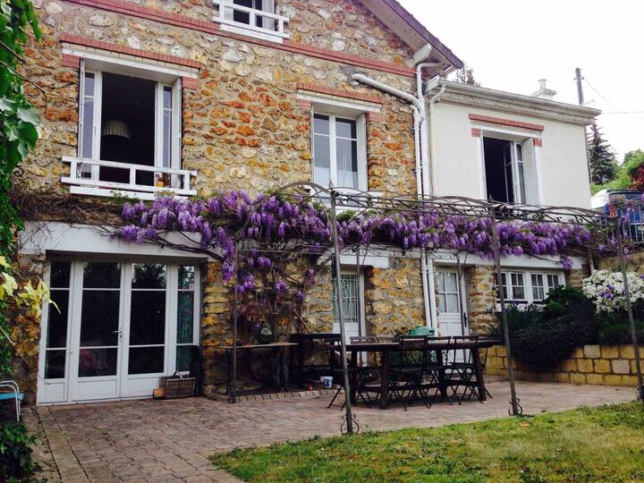 Maison De Charme Calme & Lumineuse, Ouest Parisien - Poissy