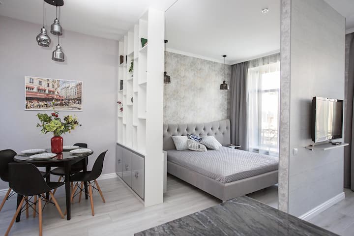 City Center Studio. Jane Stone Apartments - Ucrania