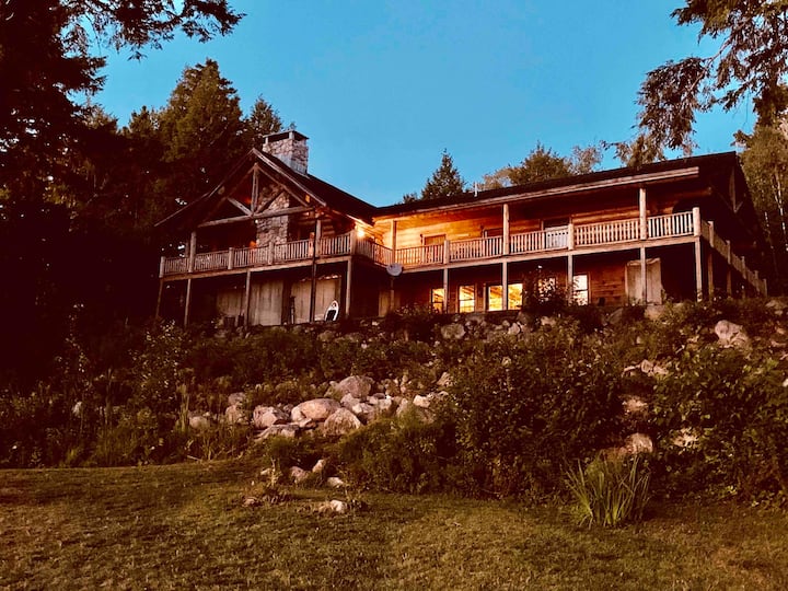 Log Cabin On Loon Drive -Acadia National Park - 阿科底亞國家公園