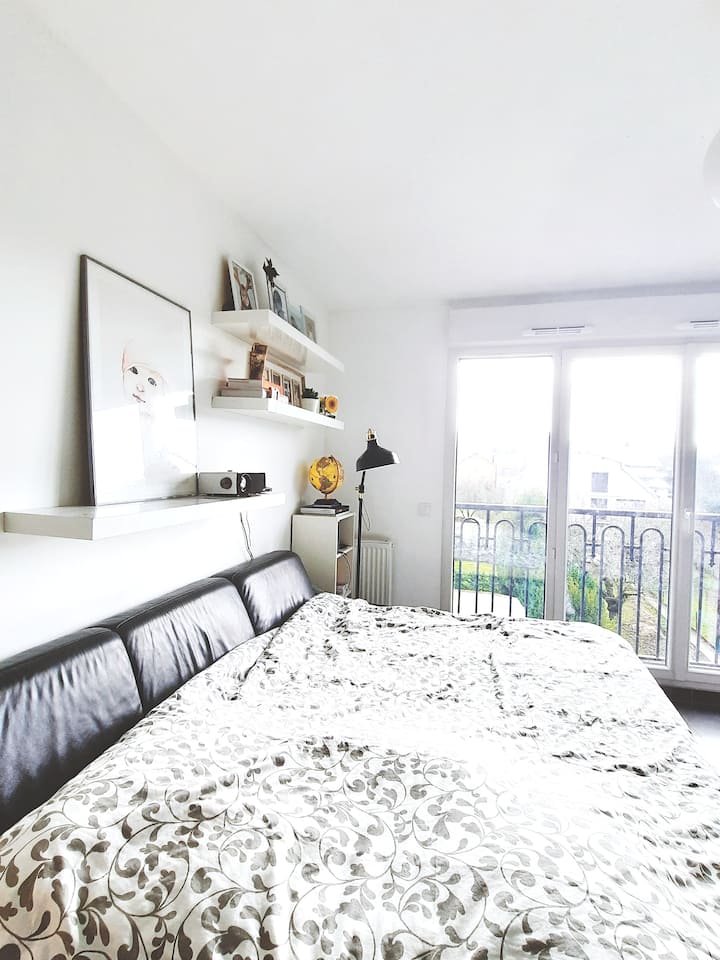 Garden View Studio By Riverside (Paris Rer A) - Neuilly-sur-Marne