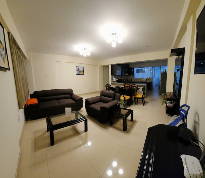 Departamento Familiar Centrico Amoblado En Tacna 150mts2 - Tacna