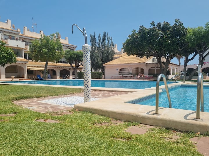 Bungalow Con Piscina, Playa Y Aire Acondizionado - El Campello