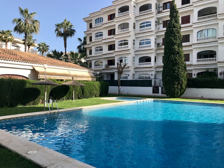 Precioso Apartamento Con Piscina Cerca Del Mar - L'Albir