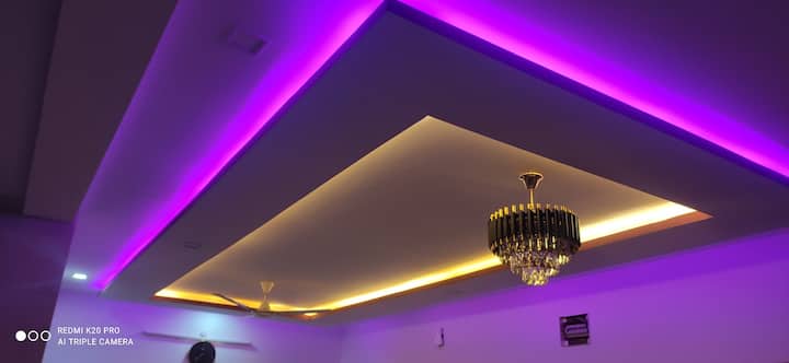 Kolluri Nivasa Lux Villa Garden, Ist Flr A/c 2 Bhk - Mysuru