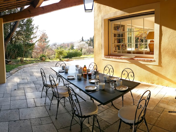 Villa Familiale Avec Piscine Vue Exceptionnelle - Montauroux