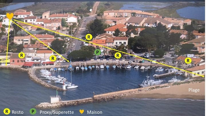 Rare ! Villa Bougainvilliers 6-8p Plage 2mn - La Londe-les-Maures