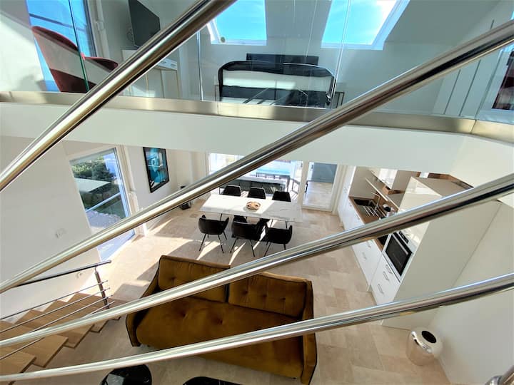 Maisonette-gallery-apartment With Seaview - Šibenik