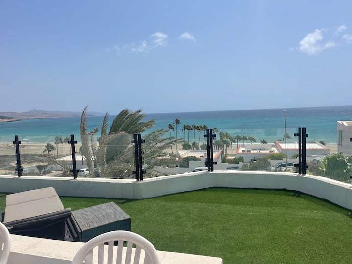 Una Villa Romantica  Justo A La Playa De Sotavento - Costa Calma
