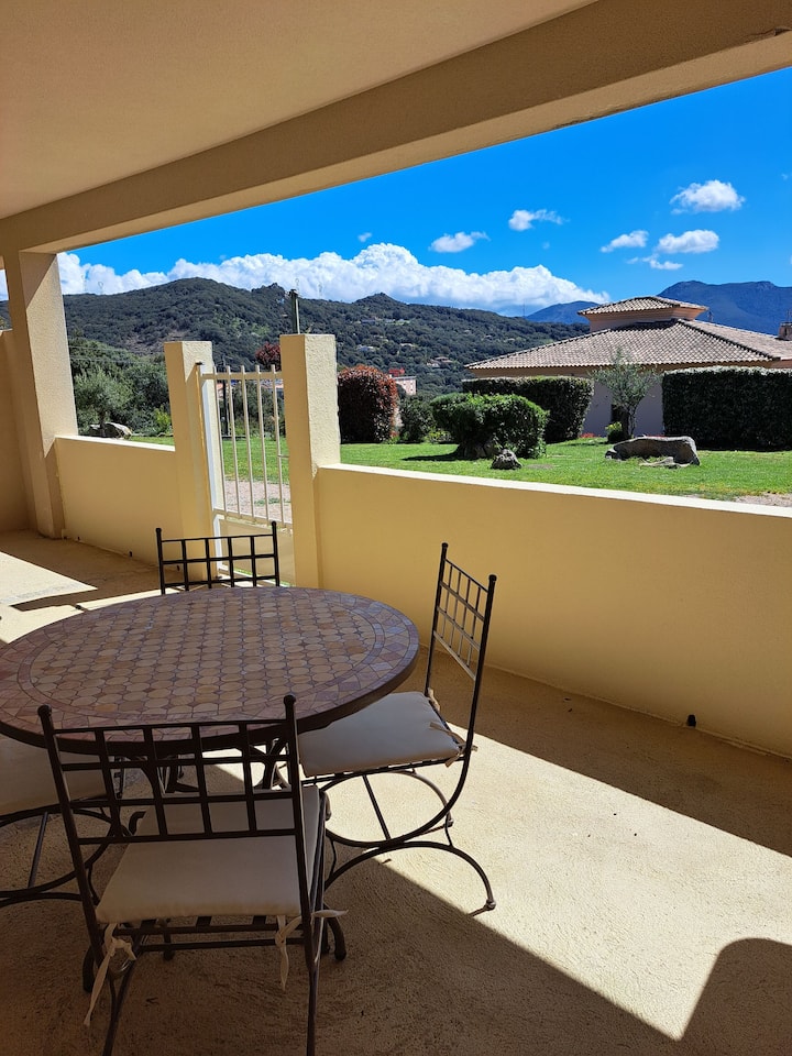 Rez De Villa T 2, Climatisé - Corsica