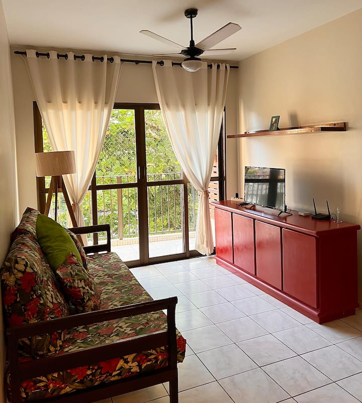 Apto. Rústico A 80 Metros Da Praia Do Tombo - Sp - Guarujá