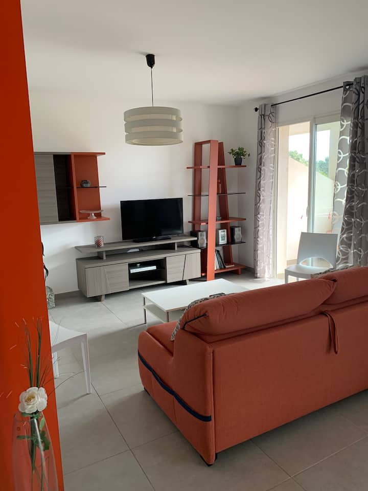 Superbe Appartement Proche De La Plage ,Classé 3 * - Corsica
