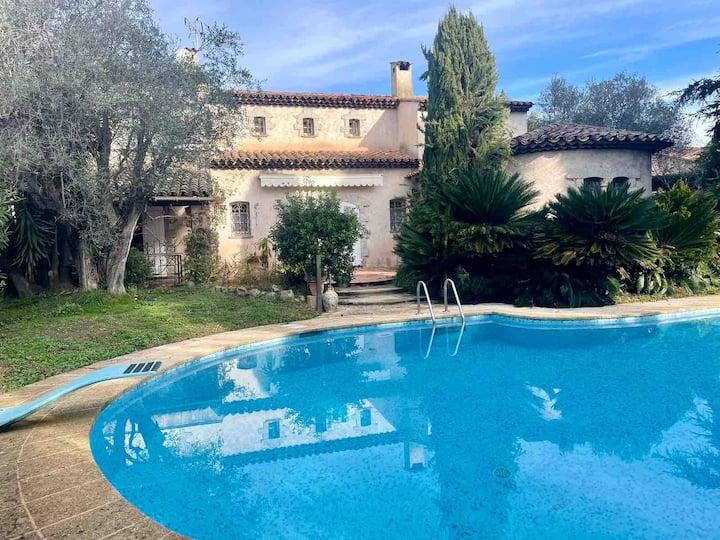 Villa In Mandelieu Near Beaches - Mas Saint Paul - Cannes