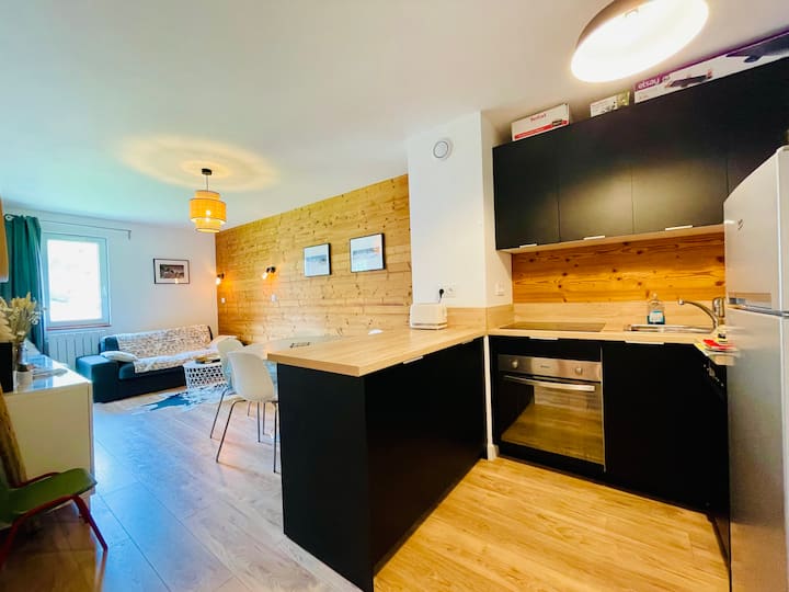 T3 Avec Grand Balcon Entièrement Rénové - Val Louron