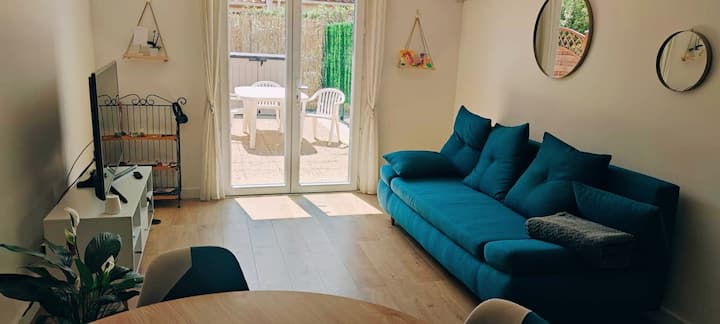 Maison Climatisé Accès à Pied Des Plages /Port. - Saint-Cyprien