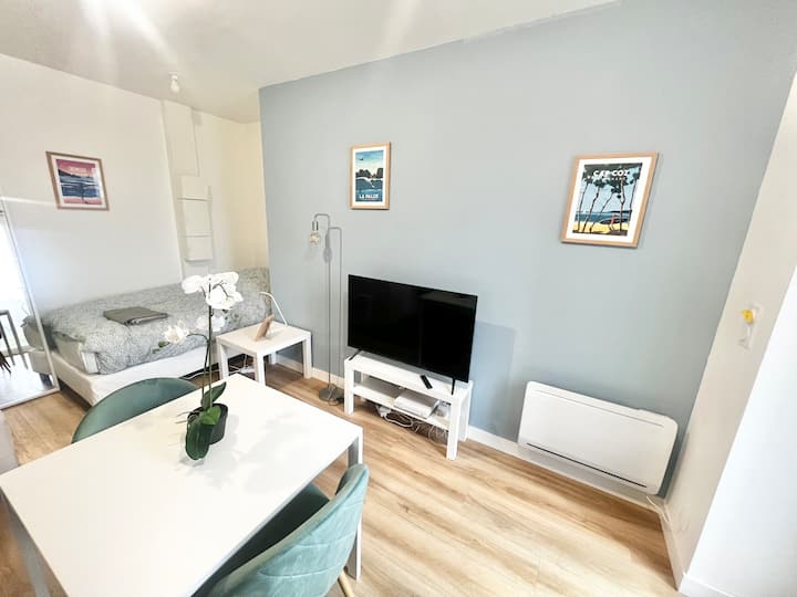 Studio Une Personne Avec Terrasse Et Parking Privé - Brest