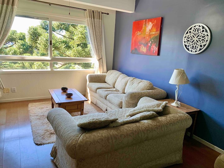 Apt Amplo Em Gramado Duplex Com 3 Suítes - Gramado
