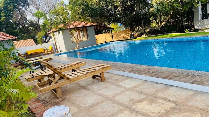 Luxury Stay 4 Rooms D-1 @ Aurelia By Dacha - Goa